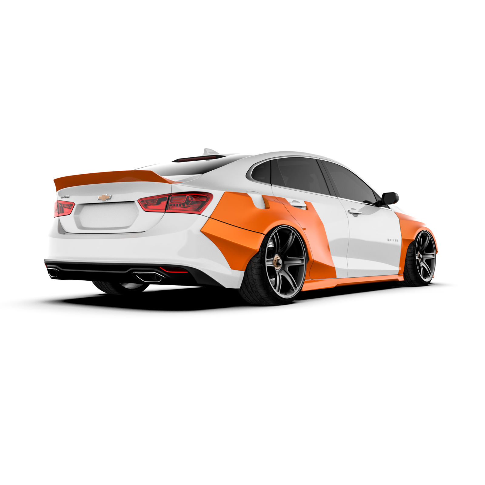 Chevrolet Malibu "2015-22 Rear Spoiler Duck Tail. | KROTOV WideBody Kits