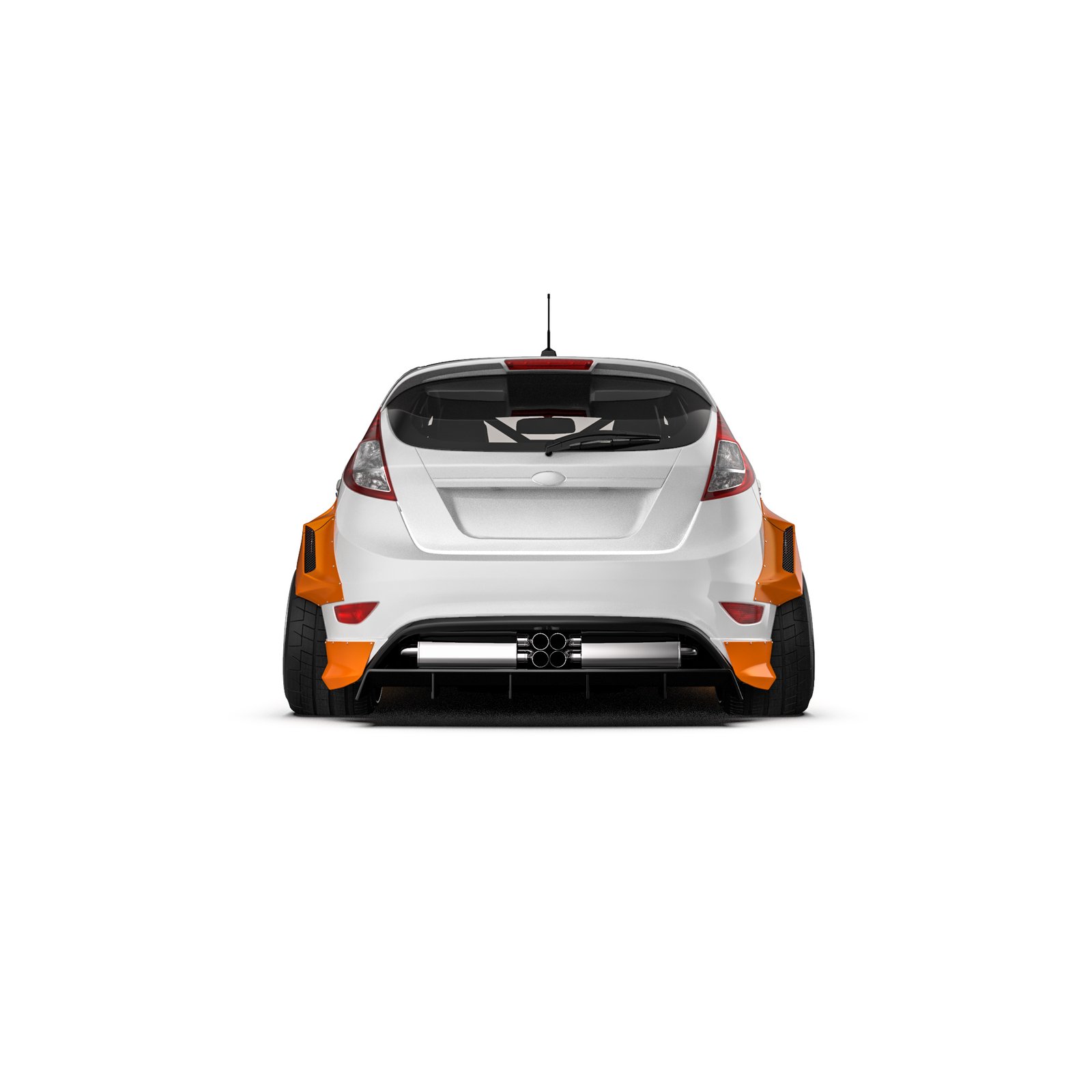Ford Fiesta (MK6/MK7) 5DR Wide Body Kit | KROTOV WideBody Kits