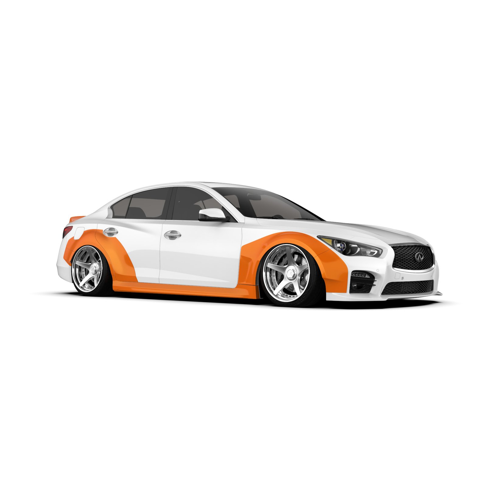 Infiniti Q50 WideBody Kit | KROTOV WideBody Kits