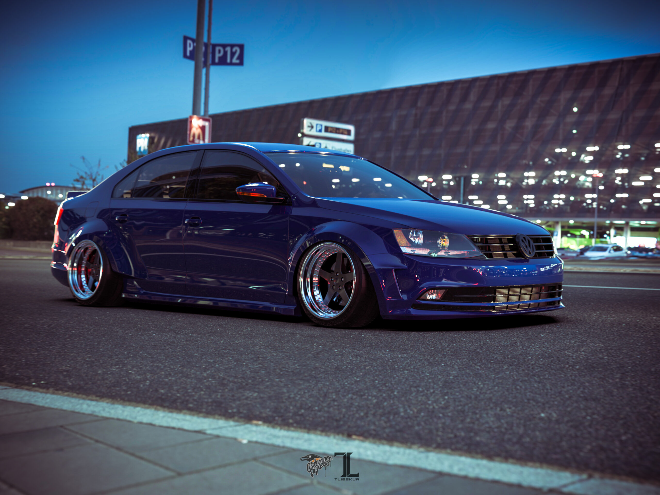 Volkswagen Jetta (MK6) "2011-2018 WideBody Kit | KROTOV WideBody Kits