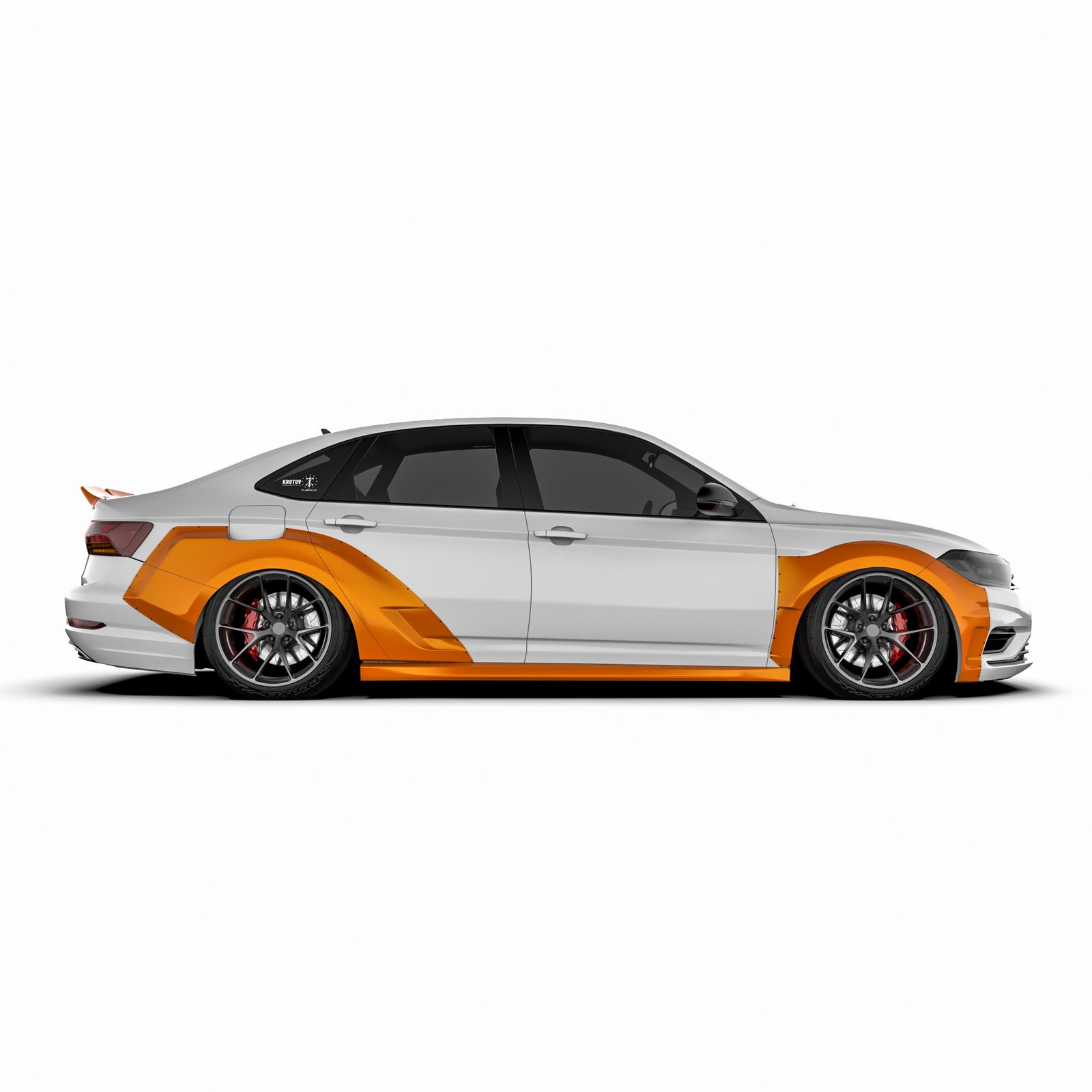 Volkswagen Jetta (MK7) "2018- WideBody Kit | KROTOV WideBody Kits